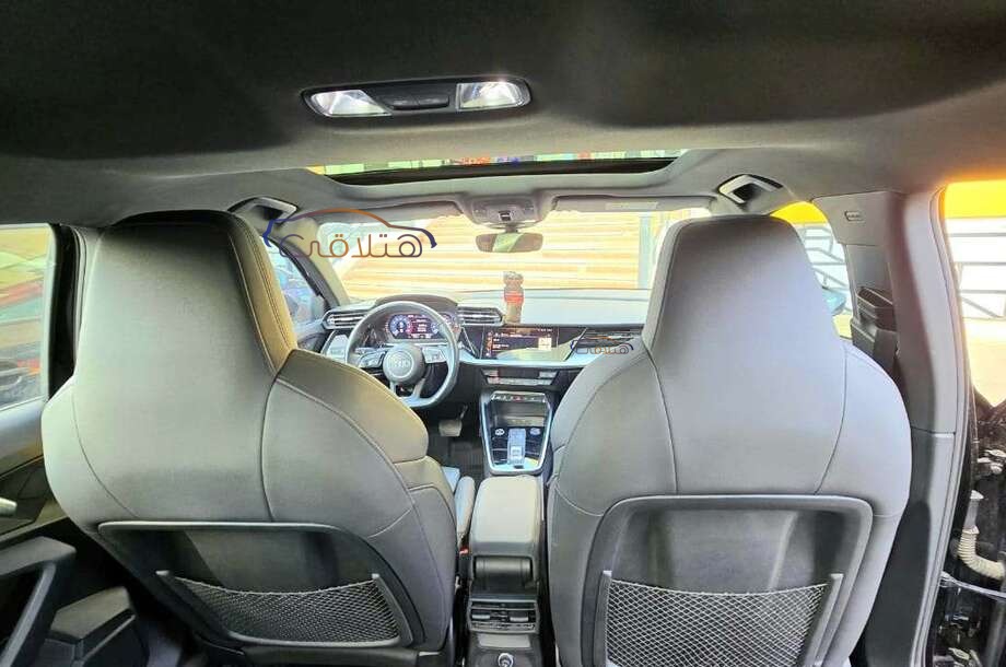 A3 Audi 2022 6 October Black 6908419 - Car for sale : Hatla2ee