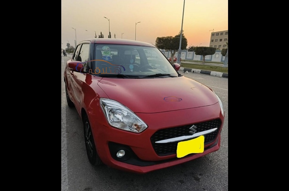 Swift Suzuki 2022 Ismailia Red 6909977 - Car for sale : Hatla2ee