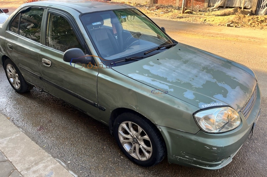 Verna Hyundai 2008 Al Shorouk Olive 6910941 - Car for sale : Hatla2ee