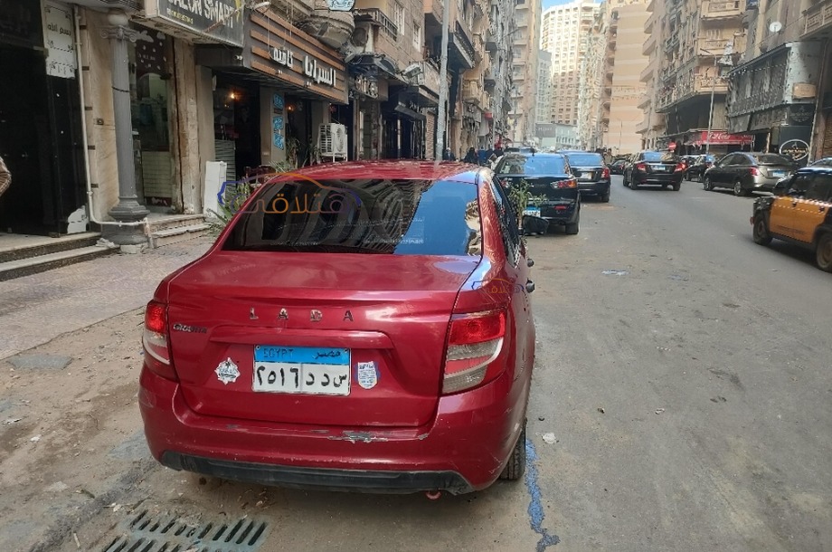 Granta Lada 2020 Alexandria Red 6912927 - Car for sale : Hatla2ee