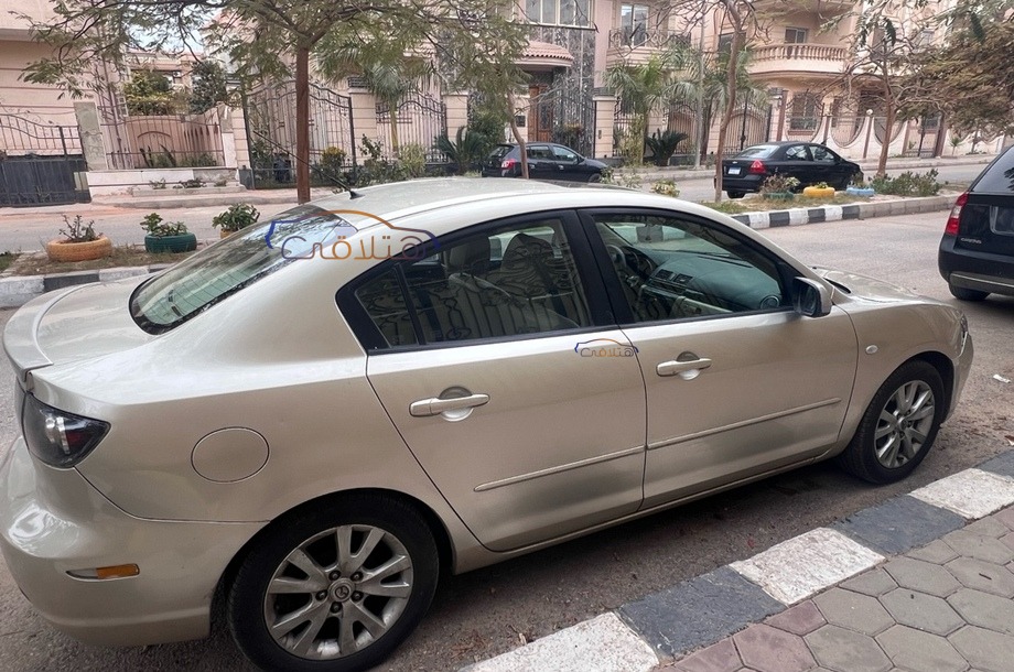 3 Mazda 2008 Obour City Beige 6916069 - Car for sale : Hatla2ee