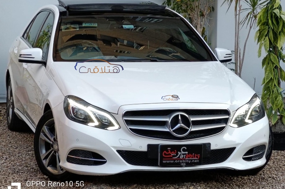 E 180 Mercedes 2016 Heliopolis White 6916437 - Car for sale : Hatla2ee