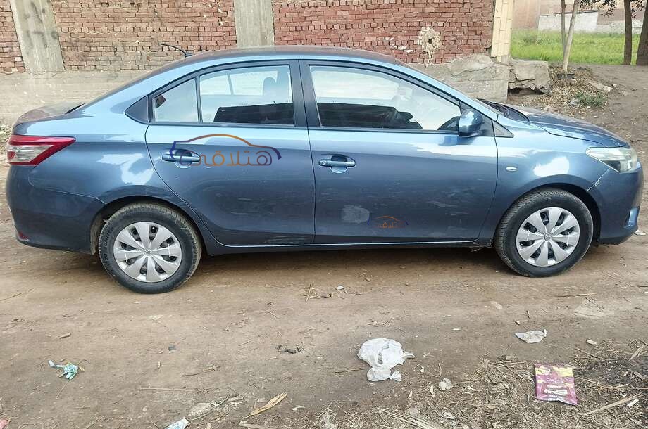 Yaris Toyota 2014 Giza Cyan 6919499 - Car for sale : Hatla2ee