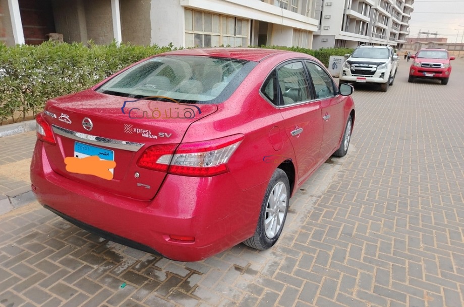 Sentra Nissan 2020 Helwan Red 6921710 - Car for sale : Hatla2ee