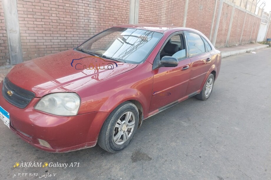 Optra Chevrolet 2008 Alexandria Dark red 6921918 - Car for sale : Hatla2ee