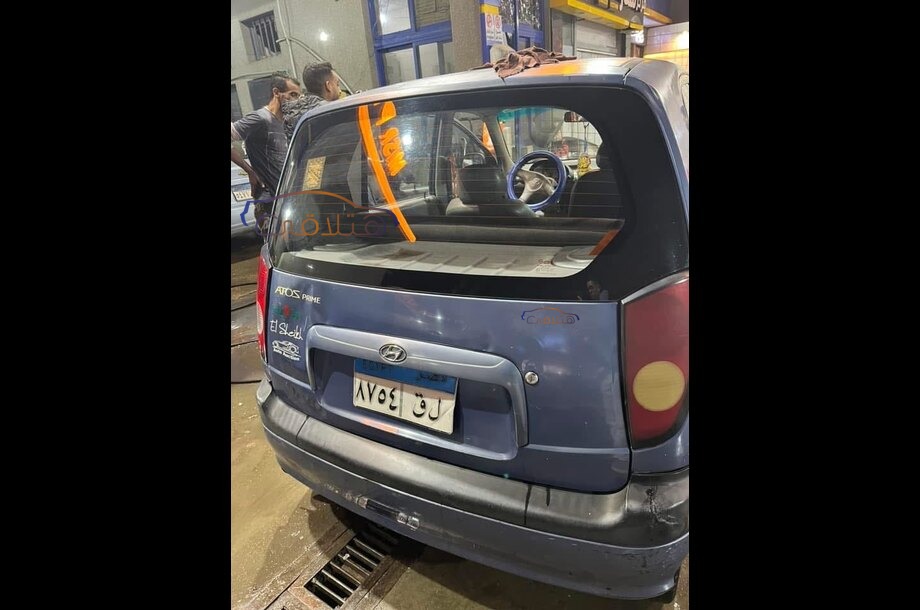 Atos Hyundai 2004 Dokki Blue 6925868 - Car for sale : Hatla2ee