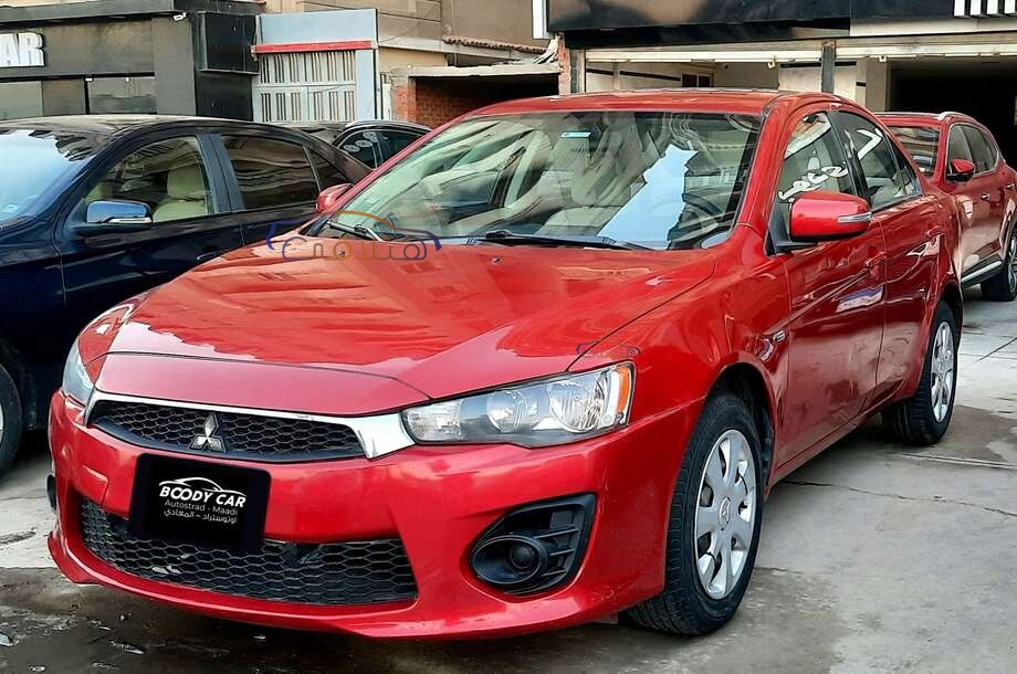 Lancer EX Shark Mitsubishi 2016 Maadi Red 6925959 - Car for sale : Hatla2ee
