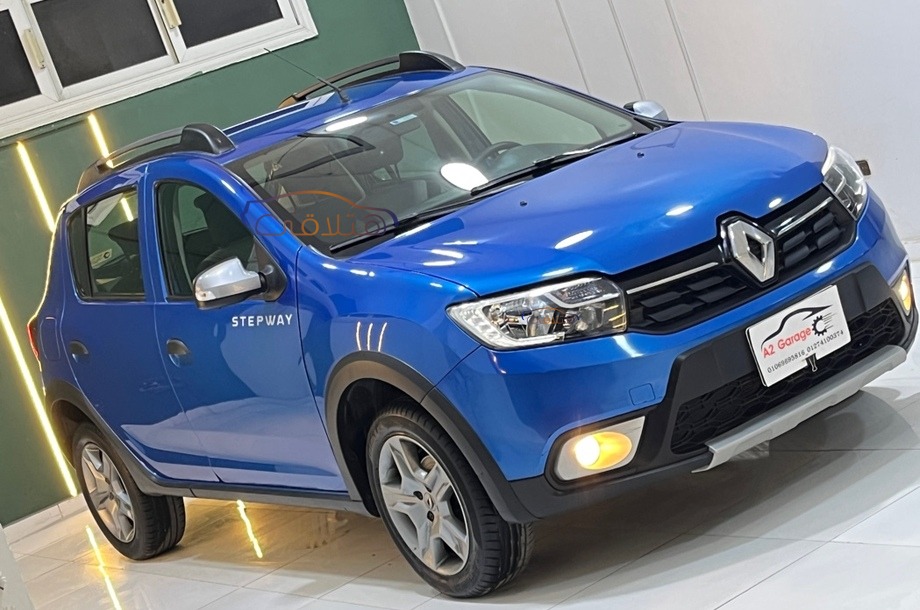 Sandero Step Way Renault 2021 Tagamo3 - New Cairo Blue 6927993 - Car ...