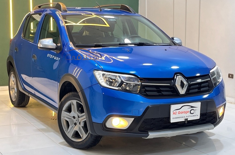 Sandero Step Way Renault 2021 Tagamo3 - New Cairo Blue 6927993 - Car ...