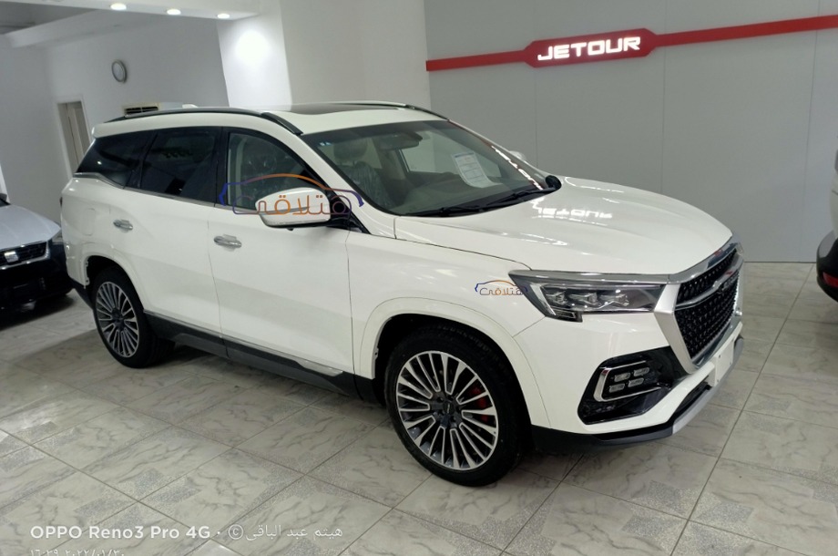 X95 Jetour 2022 Alexandria White 6930407 - Car for sale : Hatla2ee
