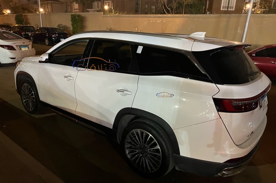 X90 Plus Jetour Tagamo3 - New Cairo White 6931368 - Car for sale : Hatla2ee