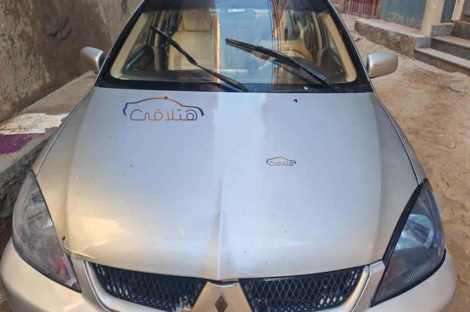 Lancer Puma Mitsubishi 2008 Faiyum Silver 6934477 - Car for sale : Hatla2ee