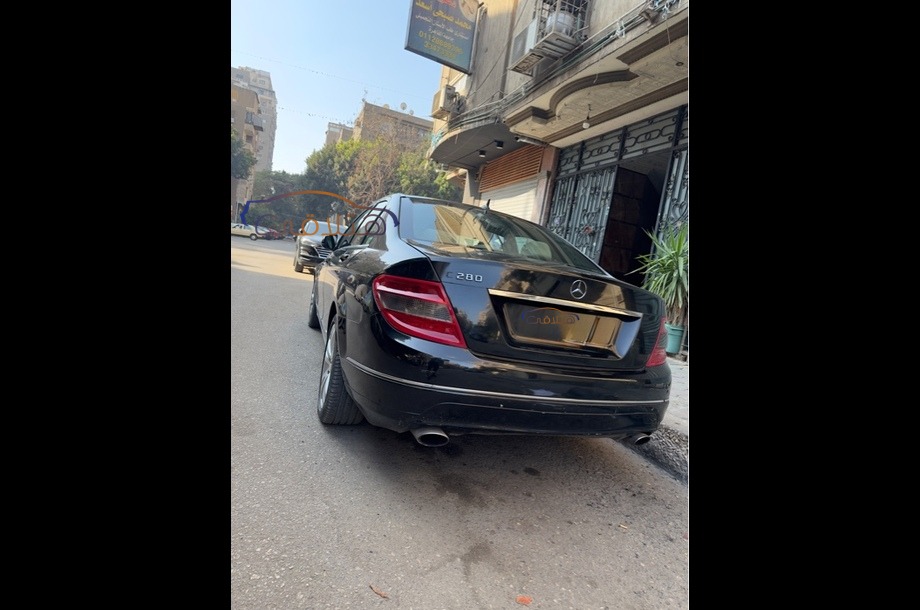 C 280 مرسيدس 2008 المهندسين أسود 6935915 - سيارات مستعملة للبيع : هتلاقى