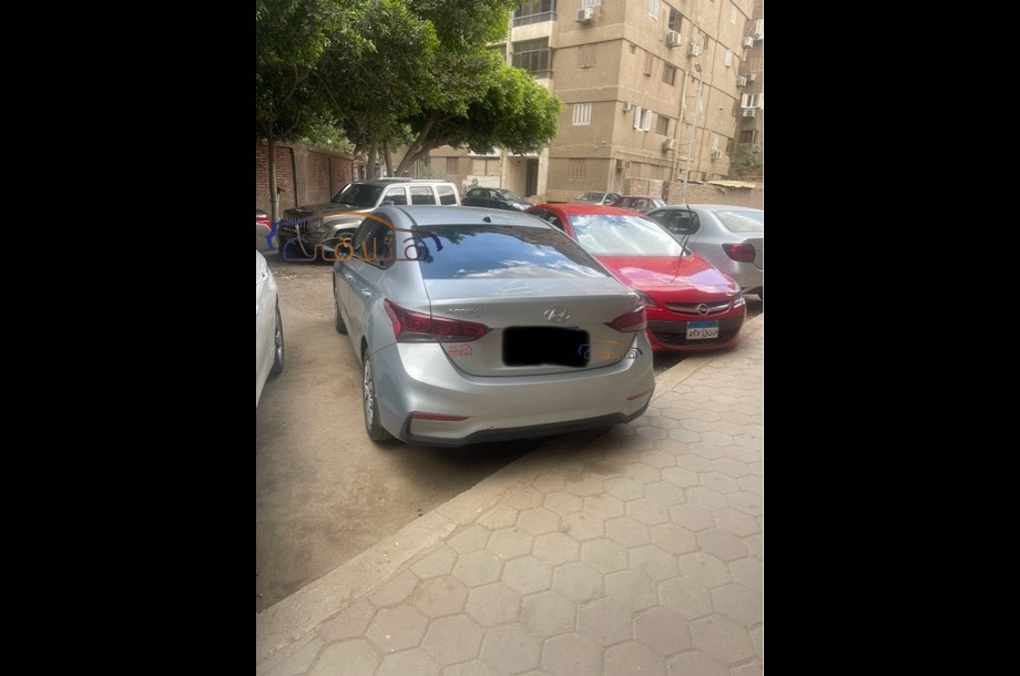 Accent HCI Hyundai 2019 Cairo Silver 6945524 - Car for sale : Hatla2ee