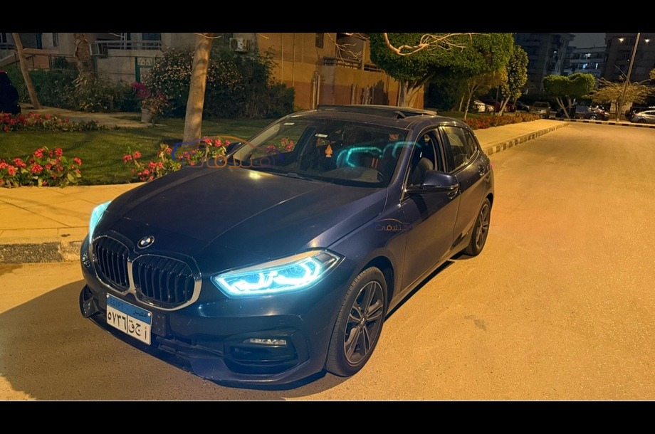 118 BMW 2021 Cairo Blue 6946429 - Car for sale : Hatla2ee