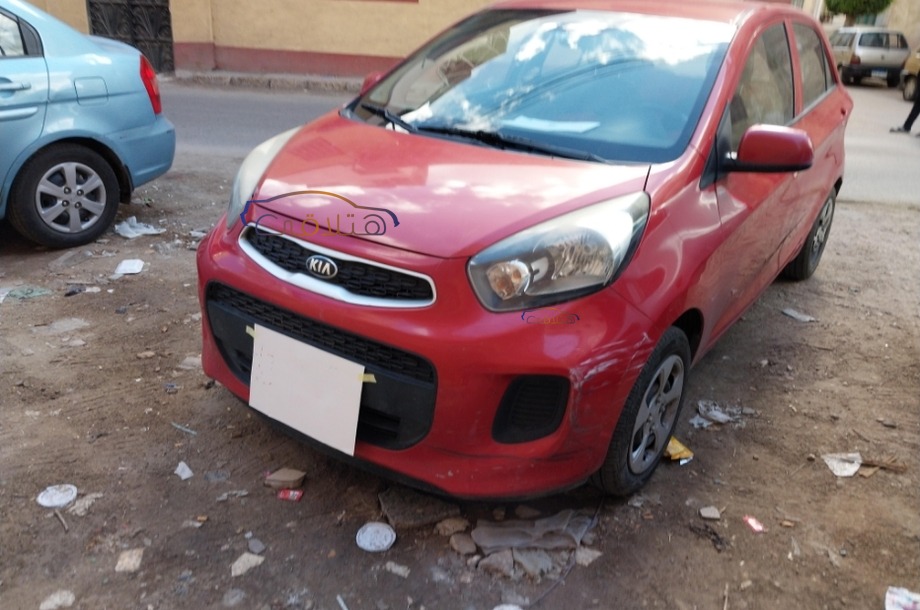 Picanto Kia 2017 Damietta Red 6948638 - Car for sale : Hatla2ee