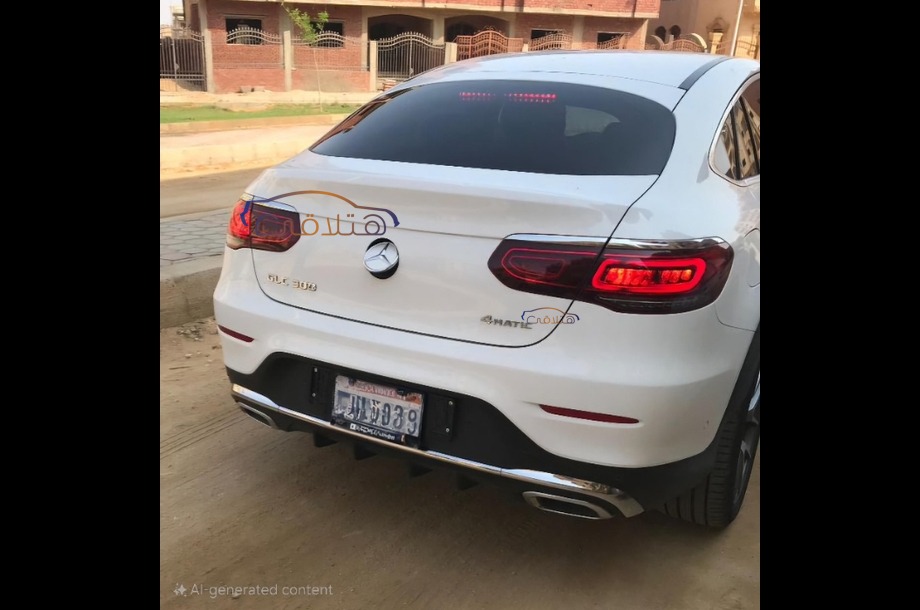 GLC 300 Mercedes 2020 Al Shorouk White 6951646 - Car for sale : Hatla2ee