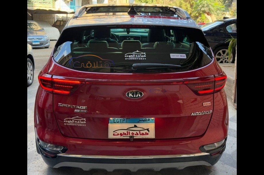 Sportage Kia 2020 Heliopolis Red 6951751 - Car for sale : Hatla2ee