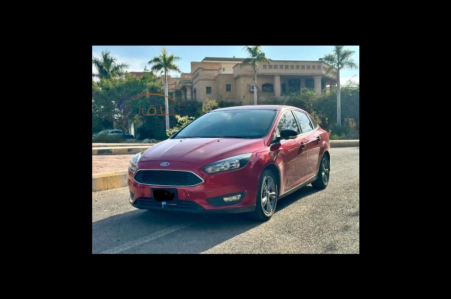 Focus Ford 2018 Nasr city Dark red 6951901 - Car for sale : Hatla2ee