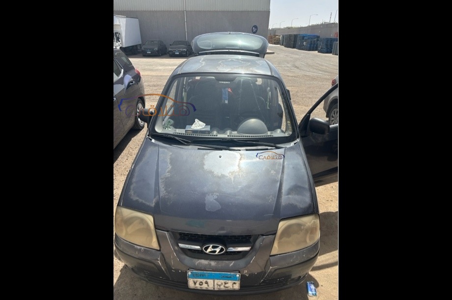 Atos Hyundai Hatchback Cairo Dark grey 6953498 - Car for sale : Hatla2ee