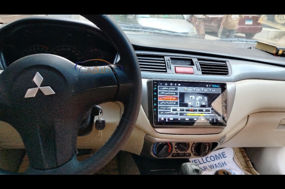 Lancer Puma Mitsubishi 2008 Giza Black 6954869 - Car for sale : Hatla2ee
