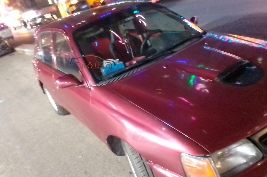 Starlet Toyota 1993 Warraq Dark red 6955291 - Car for sale : Hatla2ee