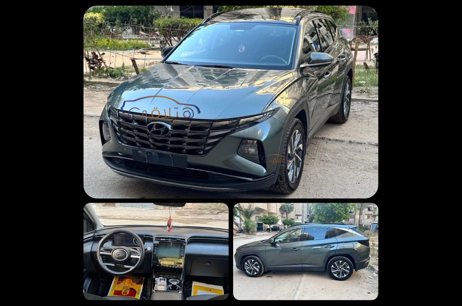 Tucson Hyundai 2022 Alexandria Dark green 6955560 - Car for sale : Hatla2ee