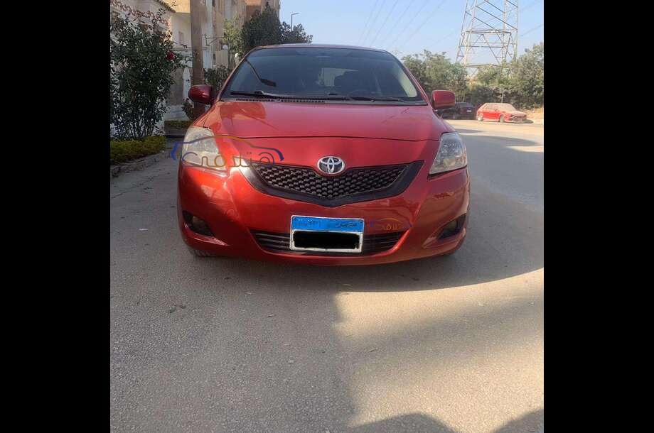 Yaris Toyota 2008 Pyramids Gardens Red 6955567 - Car for sale : Hatla2ee