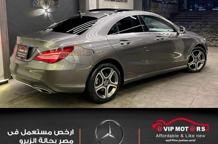 CLA 180 Mercedes 2018 Heliopolis Gray 6956781 - Car for sale : Hatla2ee
