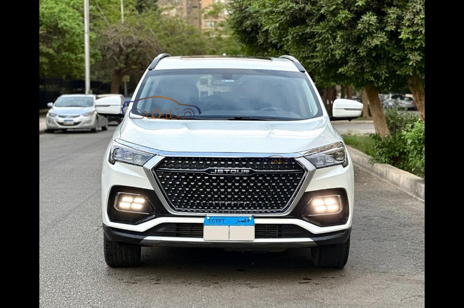 X95 Jetour 2022 Cairo White 6956900 - Car for sale : Hatla2ee