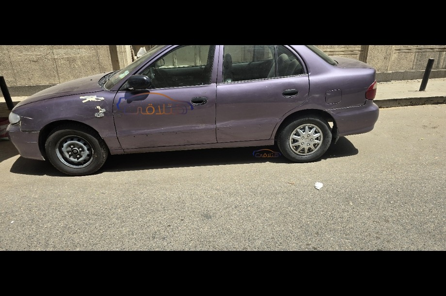 Accent Hyundai 1999 Cairo Purple 6957387 - Car for sale : Hatla2ee