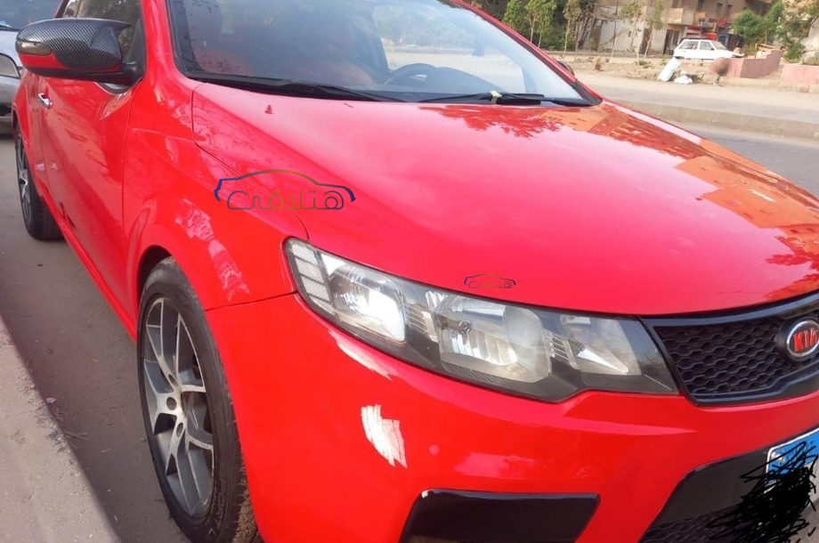 Cerato Koup Kia 2011 6 October Red 6957717 - Car for sale : Hatla2ee