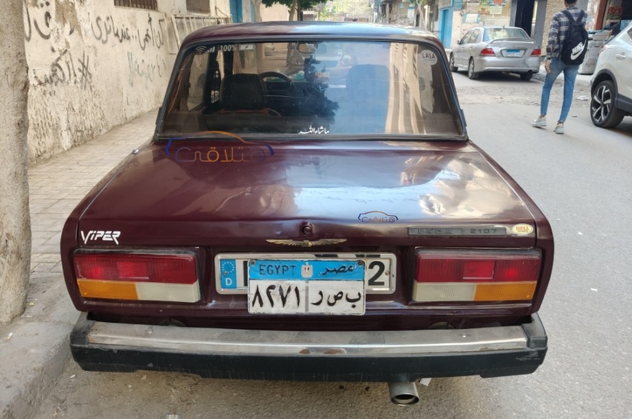 2107 Lada 2006 Damanhur Dark red 6959926 - Car for sale : Hatla2ee