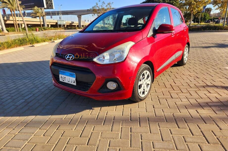 I10 Hyundai 2016 6 October Red 6961659 - Car for sale : Hatla2ee