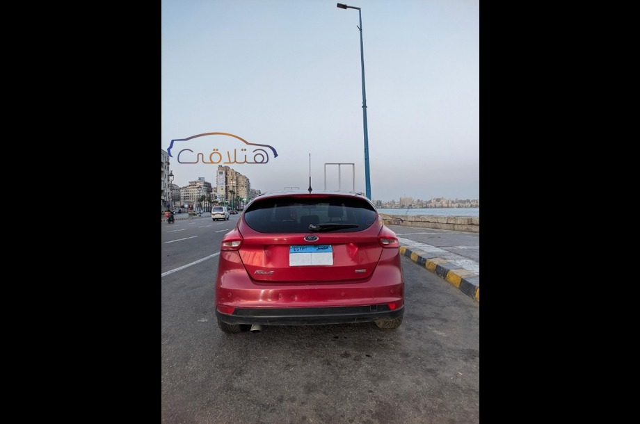Focus Ford 2017 Alexandria Dark red 6962781 - Car for sale : Hatla2ee