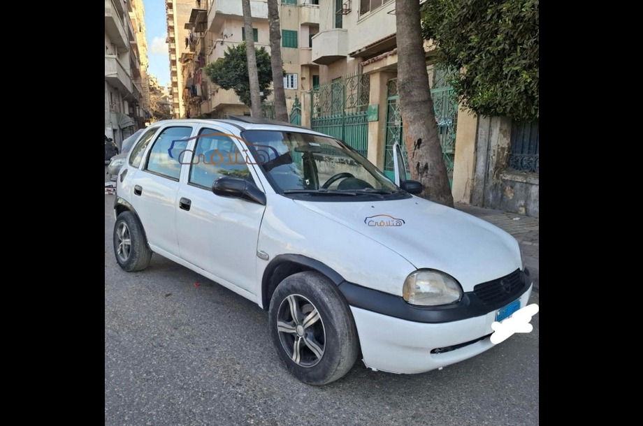 Corsa Opel 1999 Alexandria White 6964133 - Car for sale : Hatla2ee