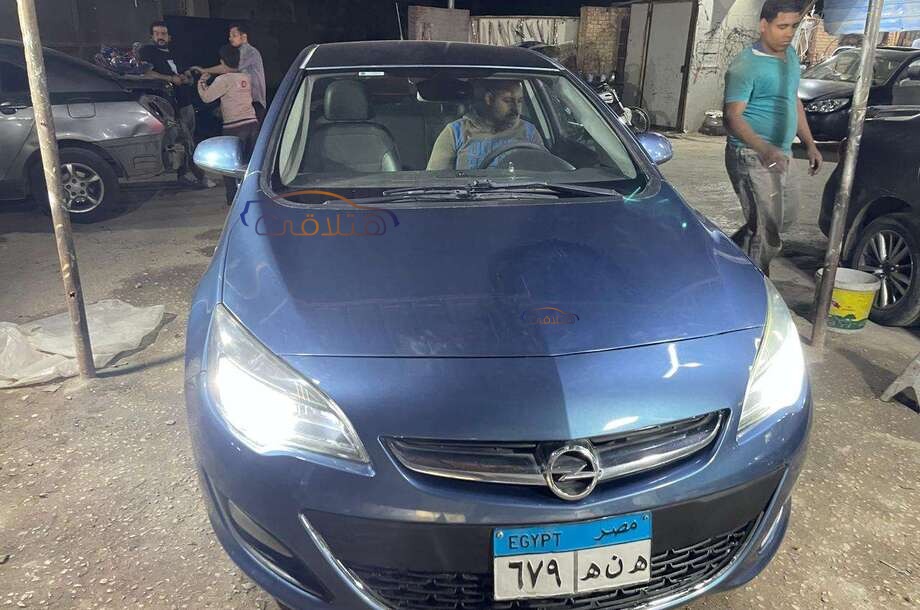 Astra Opel 2014 Tagamo3 - New Cairo Blue 6964643 - Car for sale : Hatla2ee