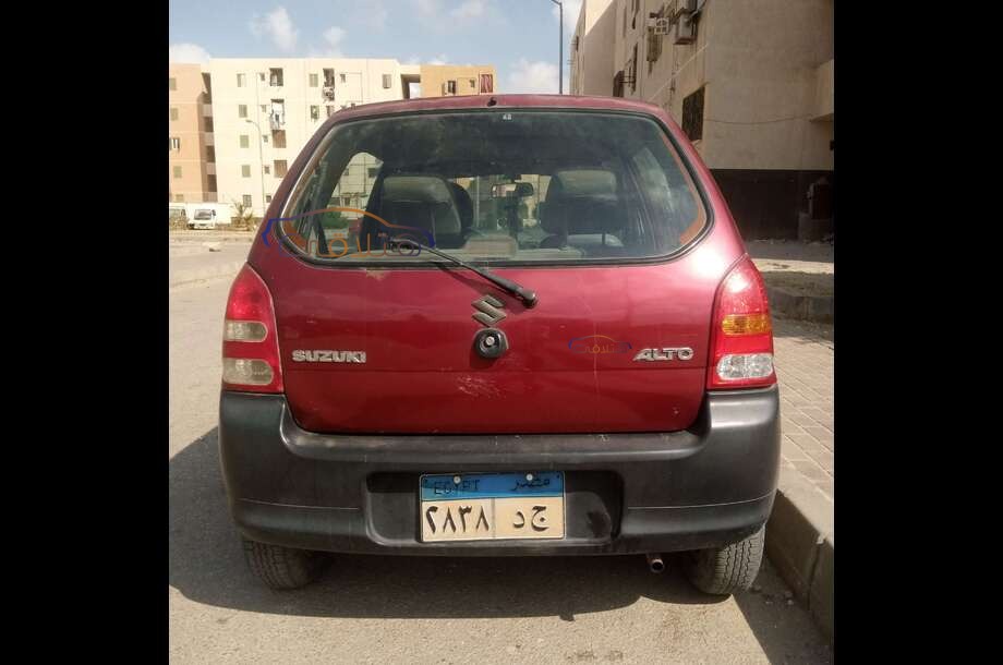 Alto Suzuki 2013 6 October Dark red 6964822 - Car for sale : Hatla2ee