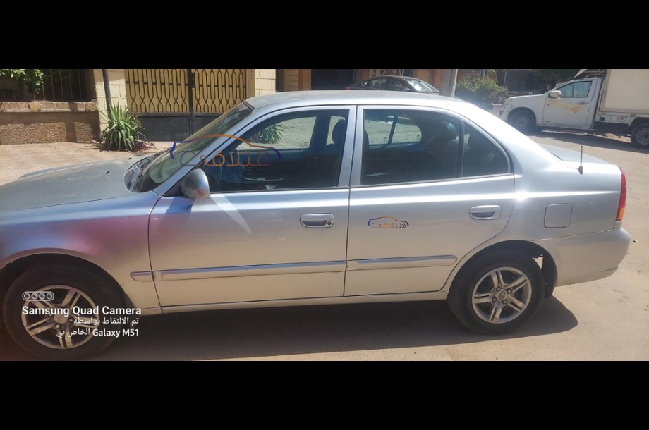 Verna Hyundai 2012 Heliopolis Silver 6968697 - Car for sale : Hatla2ee
