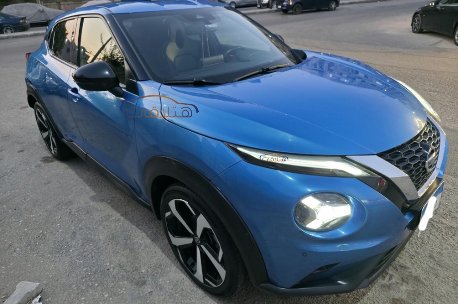Juke Nissan 2021 Cairo Blue 6971182 - Car for sale : Hatla2ee