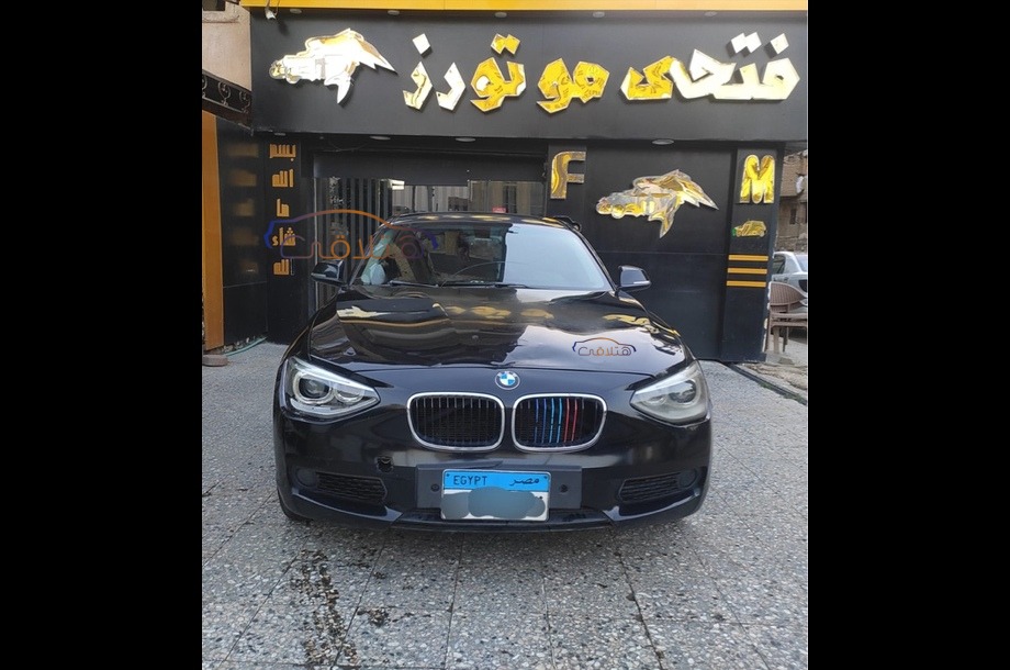 116 BMW 2014 Cairo Black 6971707 - Car for sale : Hatla2ee