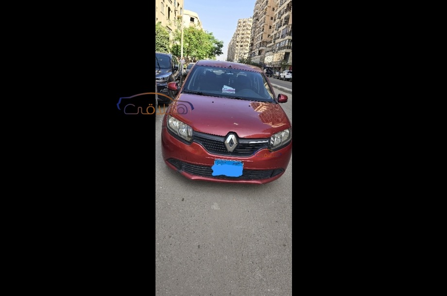 Logan Renault 2016 Maadi Red 6972379 - Car for sale : Hatla2ee