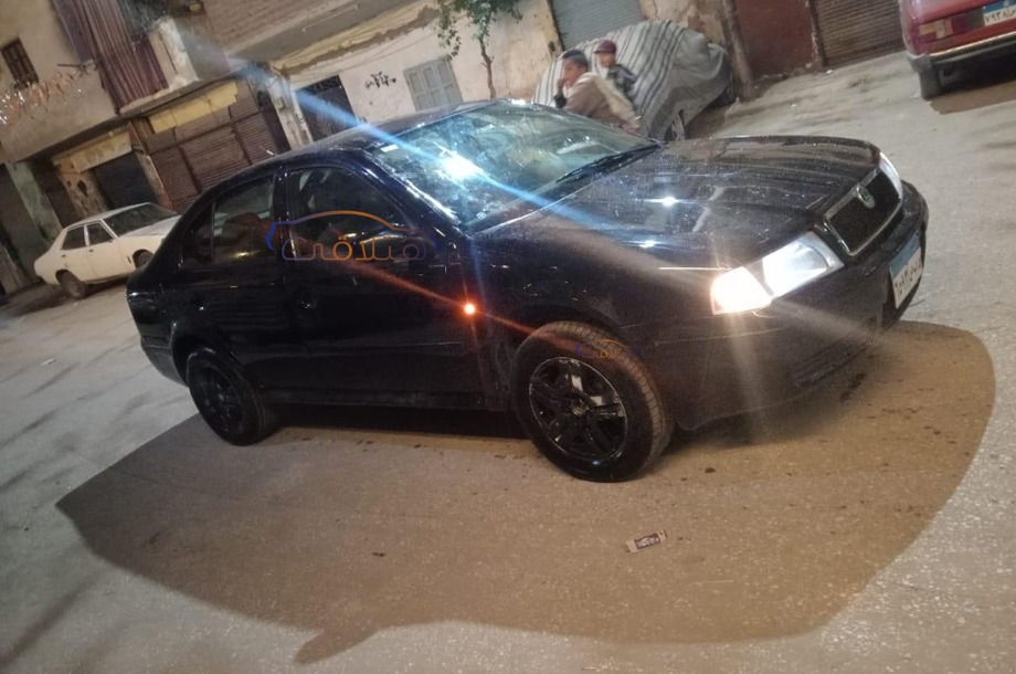 اوكتافيا A4 سكودا قنا أسود 6972435 - سيارات مستعملة للبيع : هتلاقى