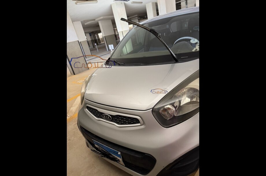 Picanto Kia 2012 6 October Silver 6972638 - Car for sale : Hatla2ee