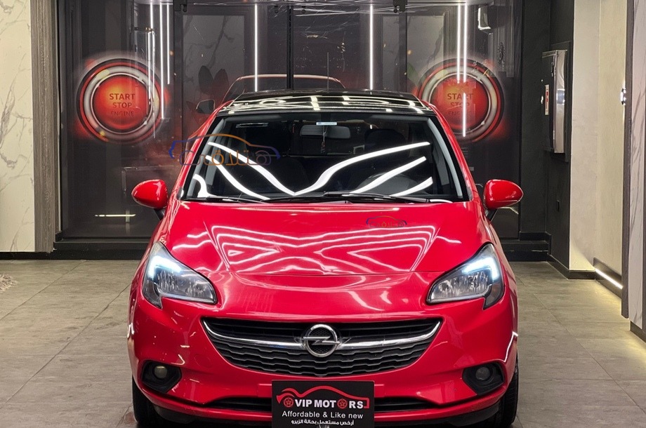 Corsa Opel 2016 Heliopolis Red 6972908 - Car for sale : Hatla2ee