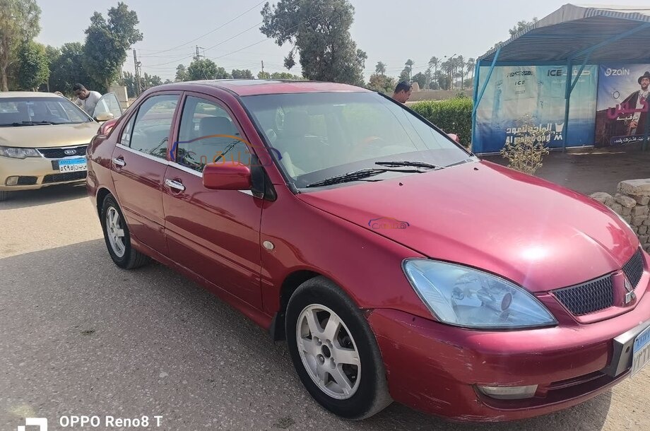 Lancer Puma Mitsubishi 2008 Luxor Red 6972973 - Car for sale : Hatla2ee