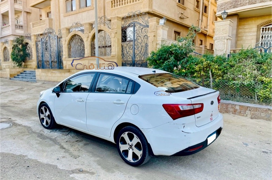 Rio Kia 2013 Giza White 6974179 - Car for sale : Hatla2ee