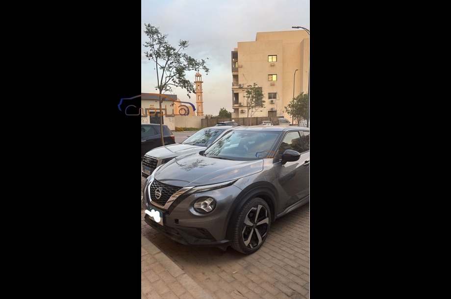 Juke Nissan 2022 Sheikh Zayed City Silver 6974424 - Car for sale : Hatla2ee