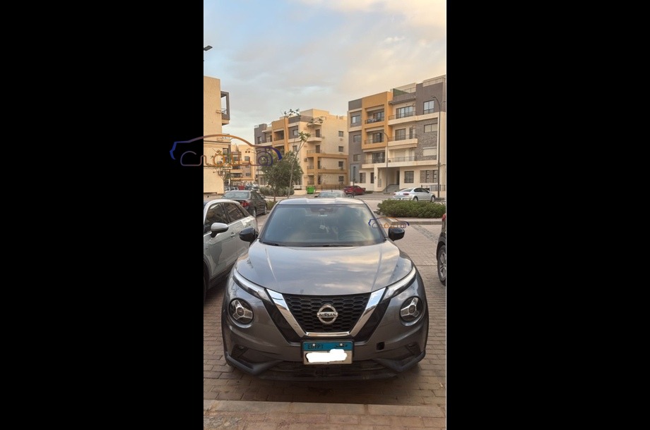 Juke Nissan 2022 Sheikh Zayed City Silver 6974424 - Car for sale : Hatla2ee