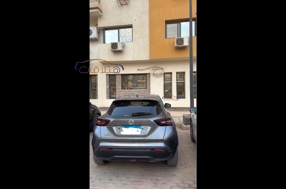 Juke Nissan 2022 Sheikh Zayed City Silver 6974424 - Car for sale : Hatla2ee